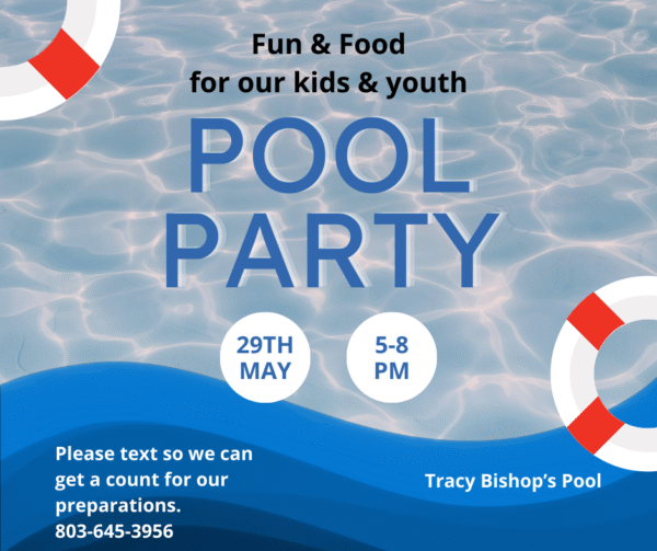 End of Year Pool Party! - Gloverville First Baptist Church